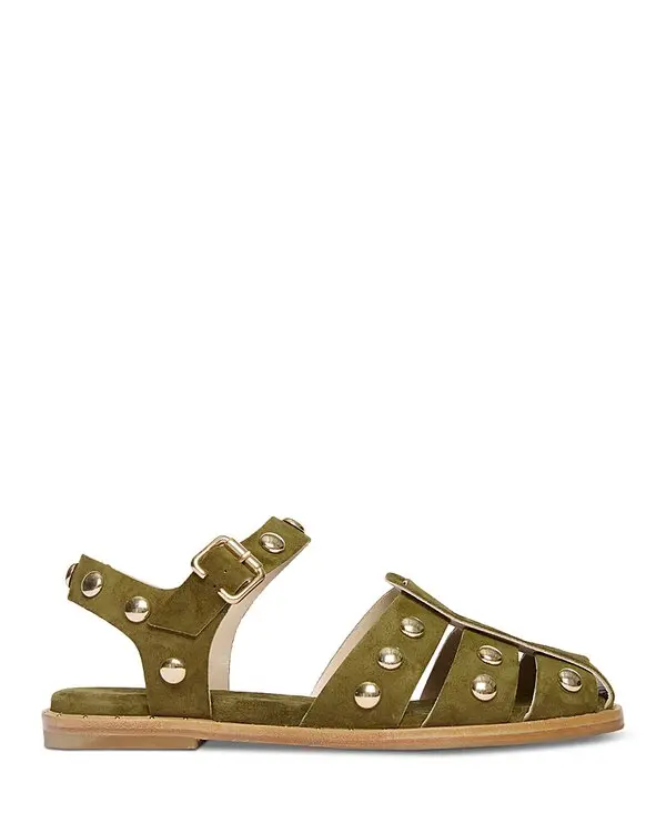 Freda Salvador Sera Sandals - Olive Gold