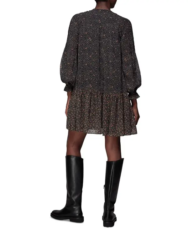 Whistles Riley Degrade Leaves Dress
