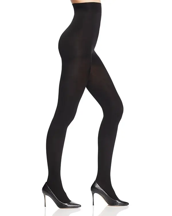 Natori Velvet Touch Opaque Tights Pack Of 2 - Black