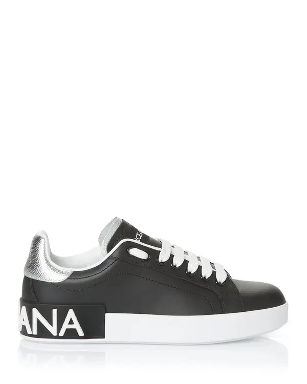 Dolce & Gabbana Low-top Sneakers - Black/silver