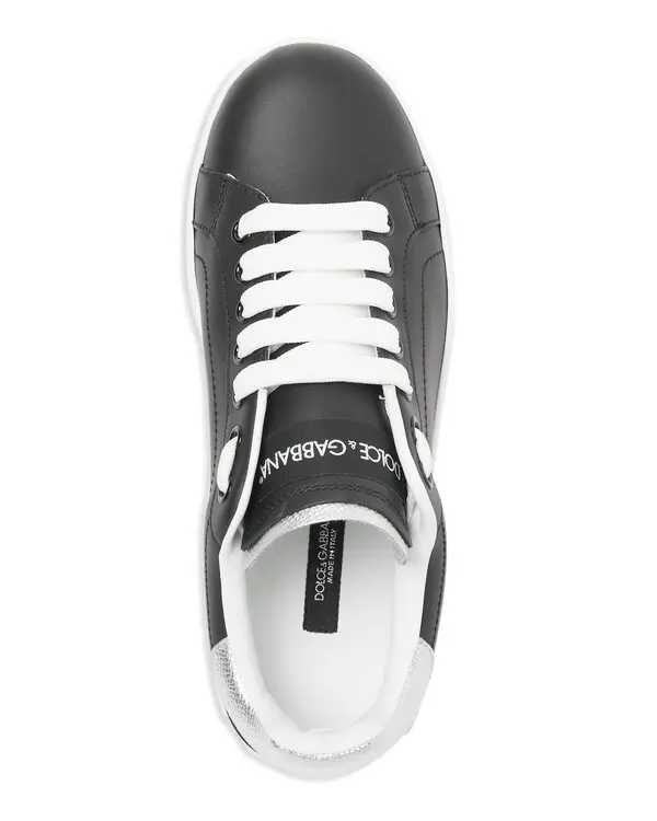 Dolce & Gabbana Low-top Sneakers - Black/silver