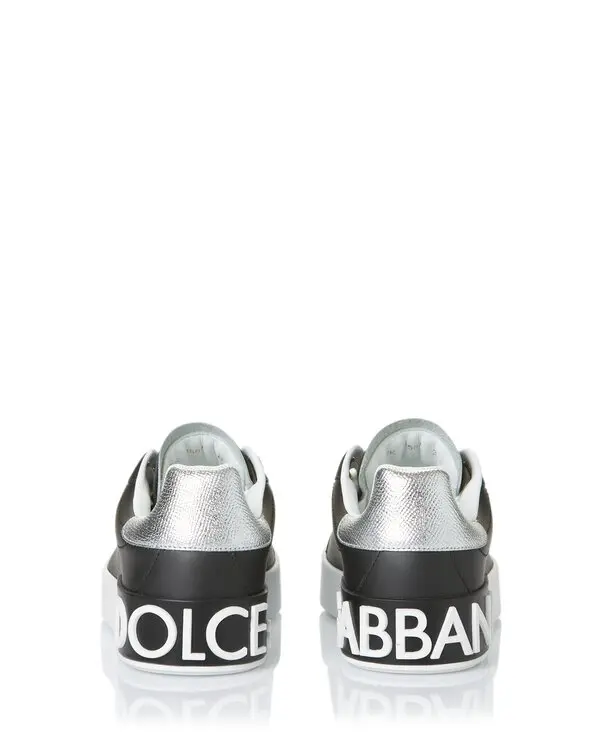 Dolce & Gabbana Low-top Sneakers - Black/silver