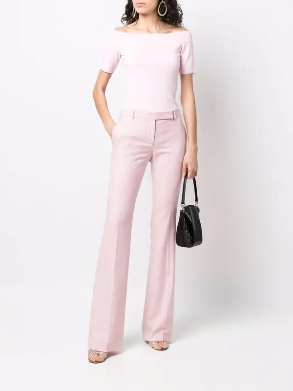 Alexander McQueen Cold-shoulder Knit Top