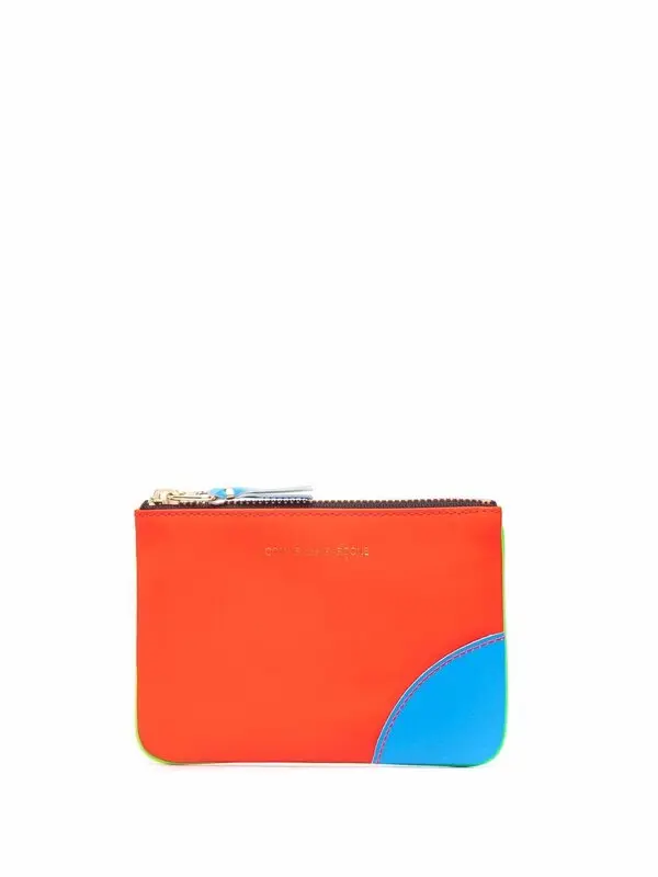 Comme Des Garçons Super Fluo Goatskin Wallet - Green