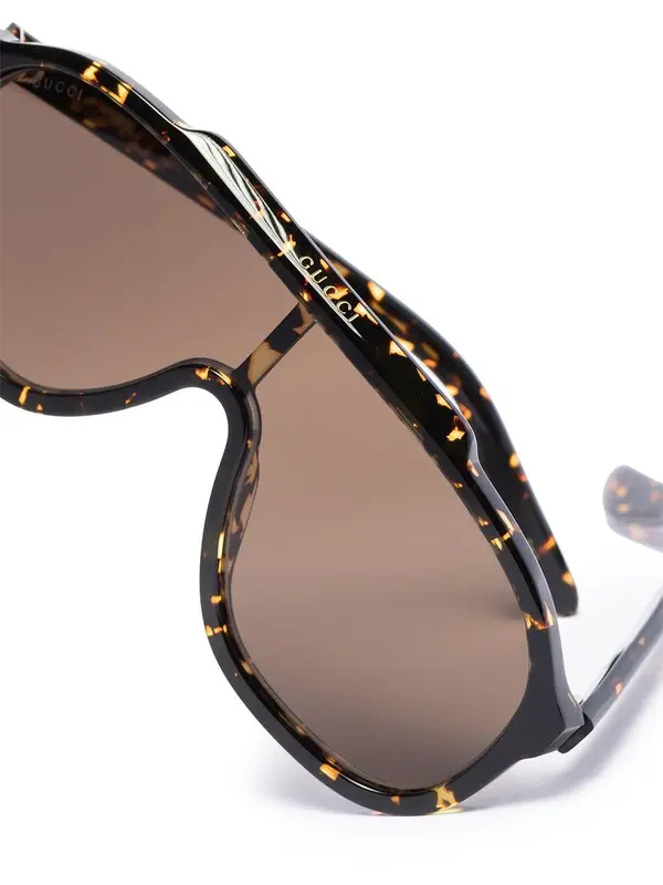 Gucci Pilot Frame Sunglasses