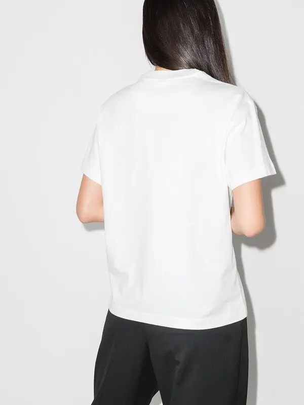 JIL SANDER Logo-patch T-shirt - White