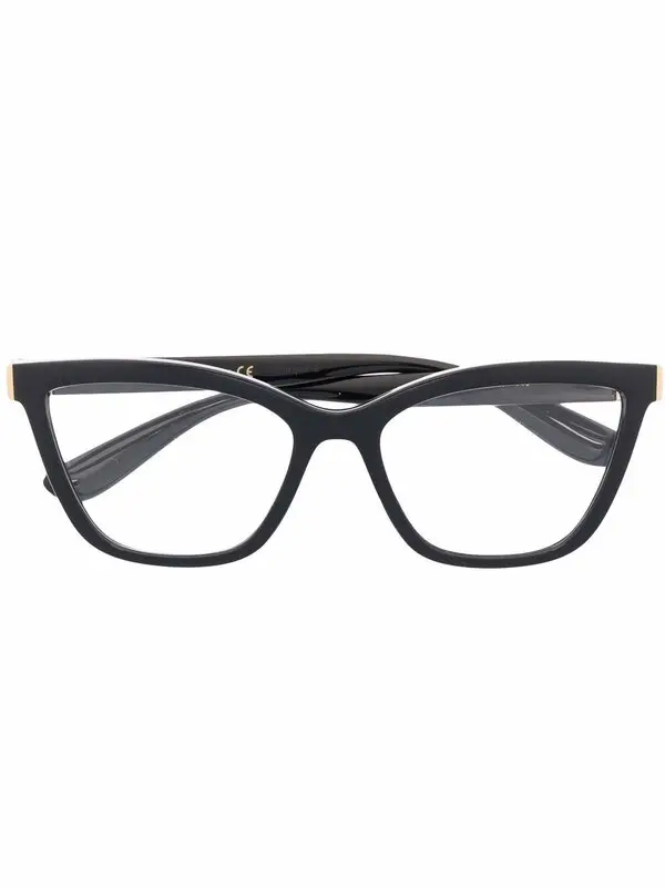 Dolce & Gabbana Logo Cat-eye Glasses