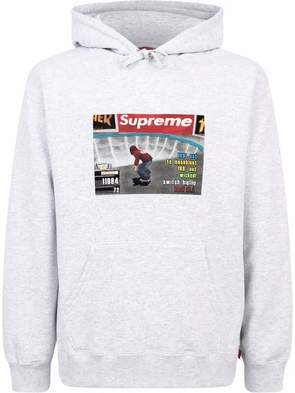 Supreme X Thrasher Graphic-print Hoodie
