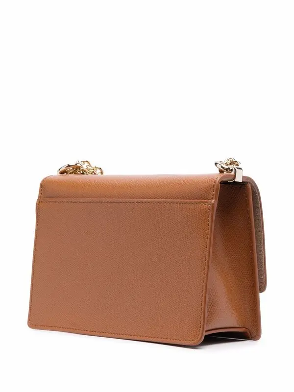 Furla 1927 Shoulder Satchel Bag - Brown