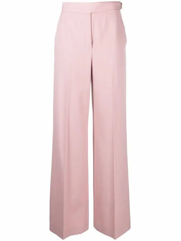 Red Valentino Side-buckle Flared Trousers