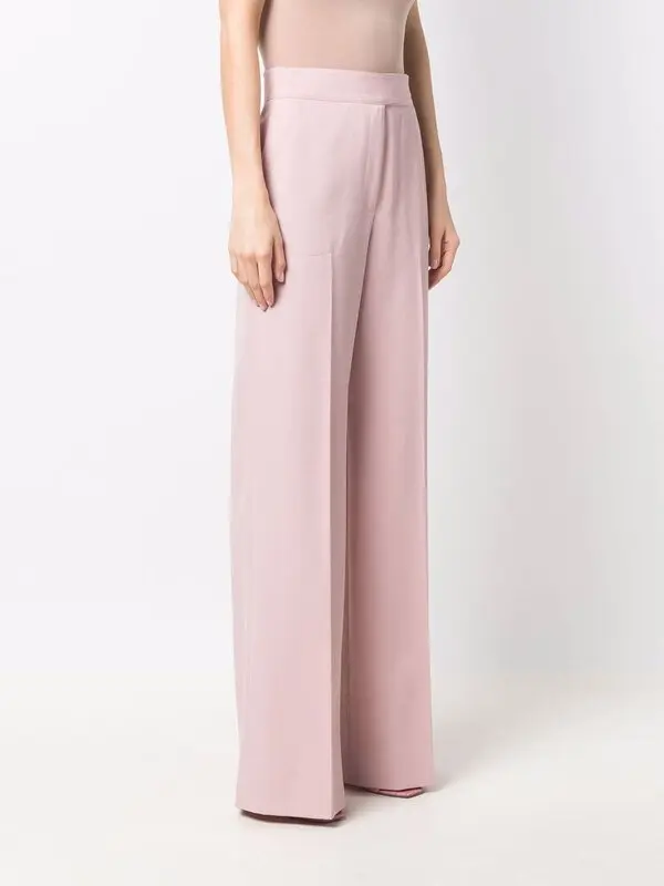 Red Valentino Side-buckle Flared Trousers