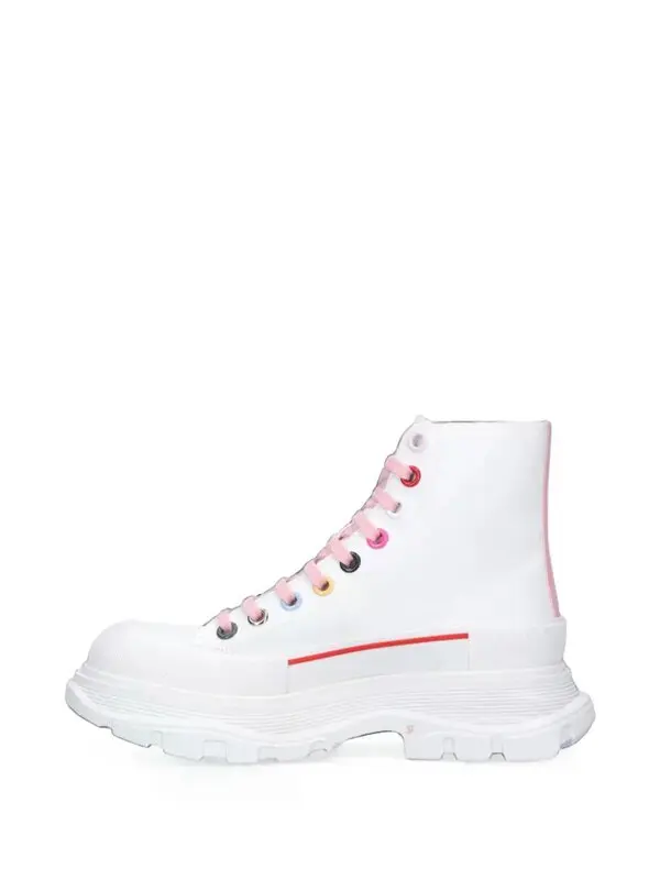 Alexander McQueen Tread Slick Sneakers - White