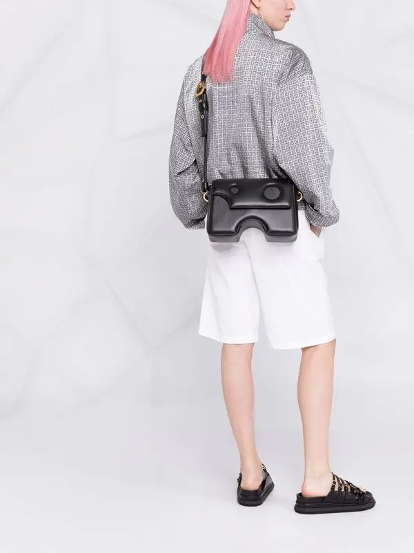 Off-White Sculpted Shoulder Bag - Black