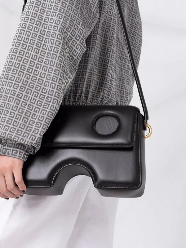 Off-White Sculpted Shoulder Bag - Black