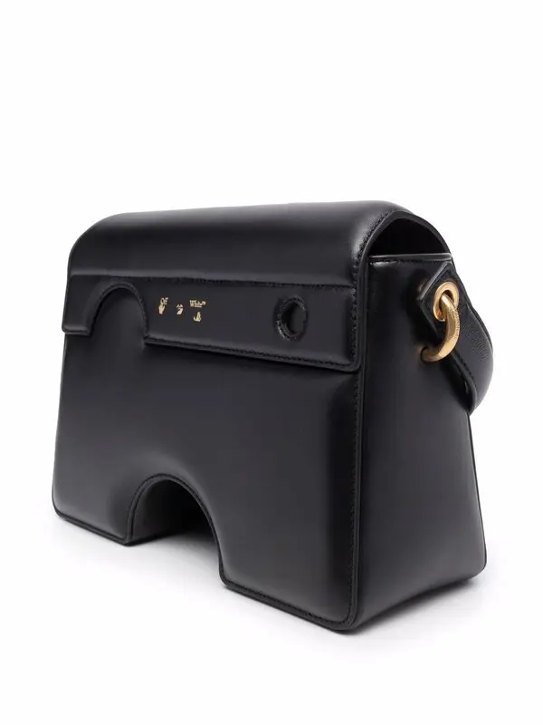 Off-White Sculpted Shoulder Bag - Black