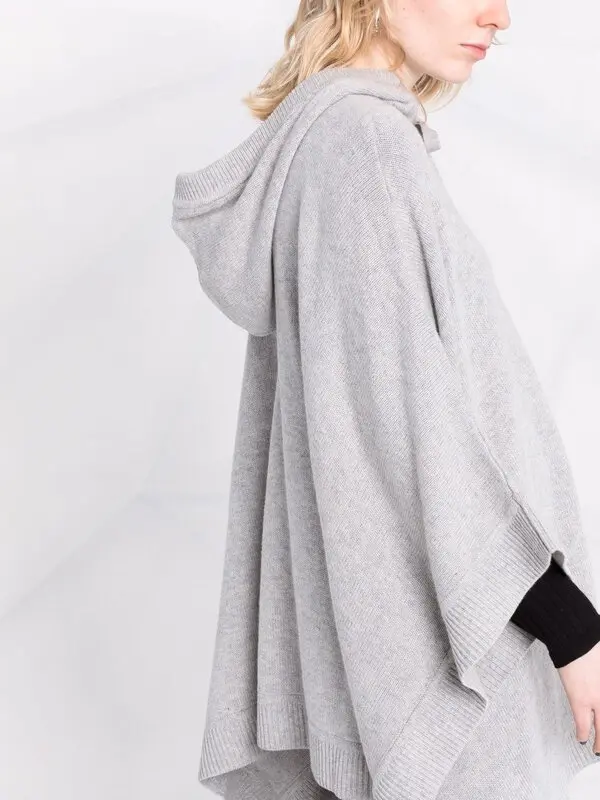 Michael Kors Fine-knit Hooded Cape