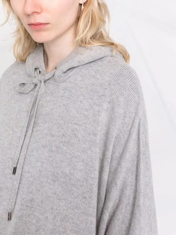 Michael Kors Fine-knit Hooded Cape