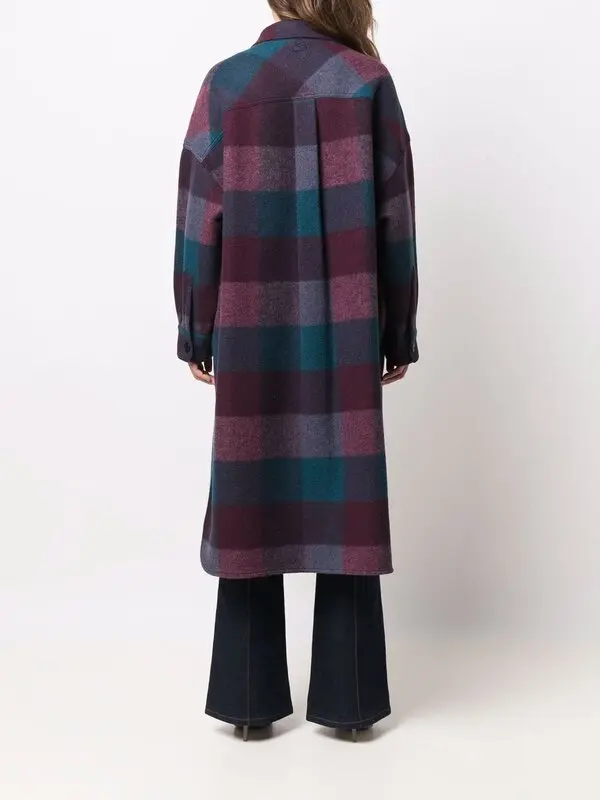 Isabel Marant Fontizi Check-pattern Coat
