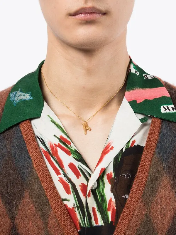 LOVENESS LEE Alphabet Pendant Necklace