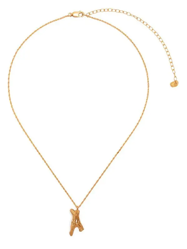 LOVENESS LEE Alphabet Pendant Necklace