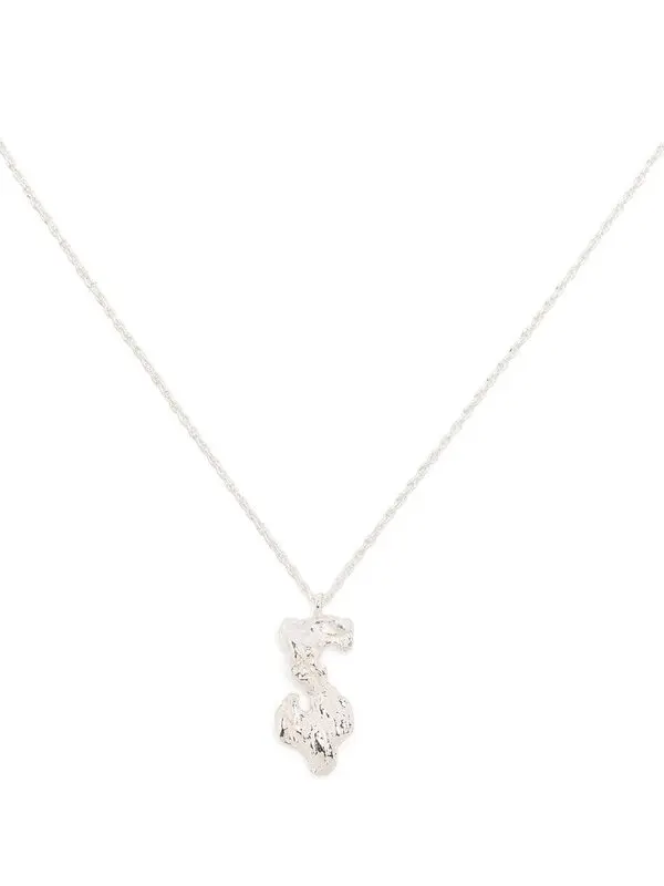 LOVENESS LEE Alphabet Pendant Necklace - Silver