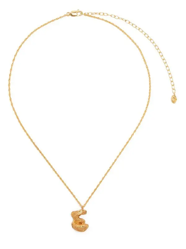 LOVENESS LEE E Alphabet Pendant Necklace