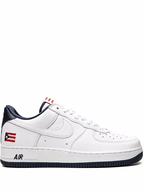 Nike Air Force 1 Low Puerto Rico Sneakers - White