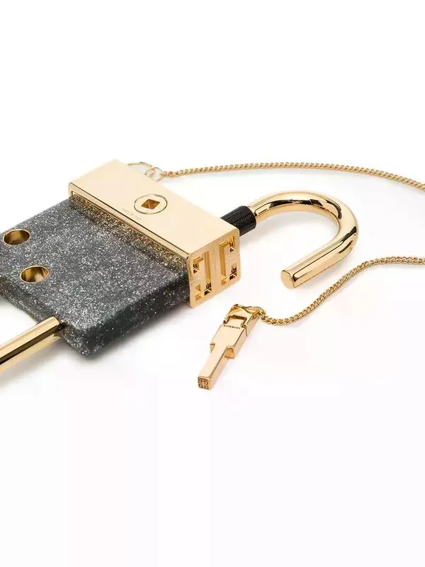 Givenchy Two-tone Brass Padlock