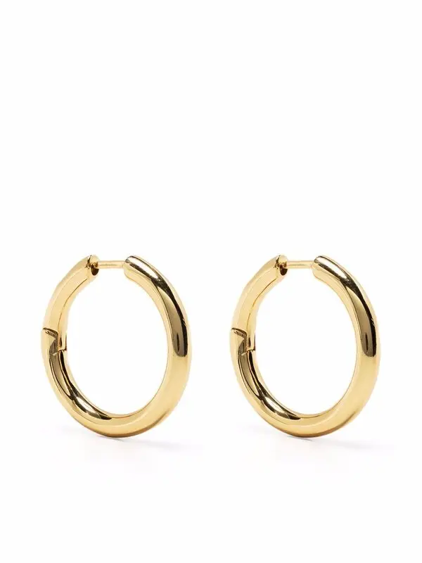 Federica Tosi Eva Hoop Earrings - Gold