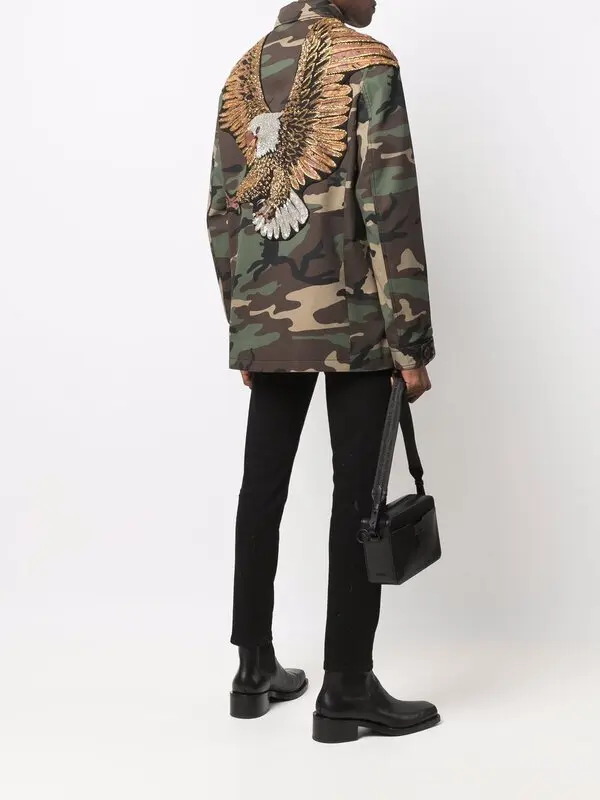 Philipp Plein Camouflage Jacket