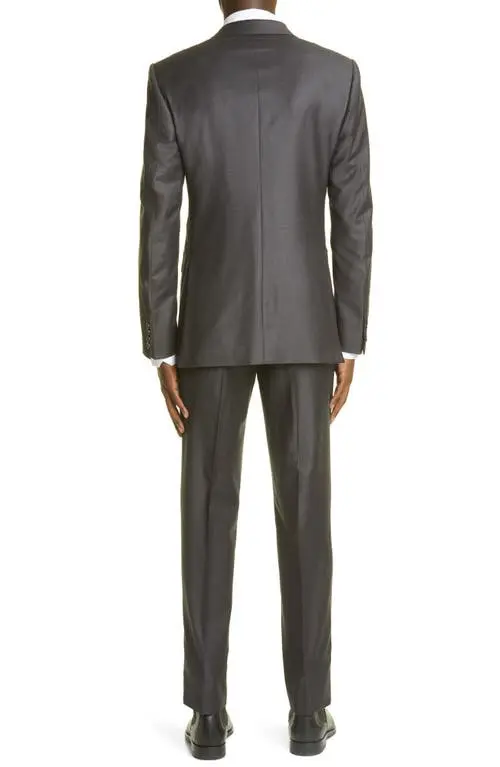 Zegna Classic Fit Grey Wool Suit