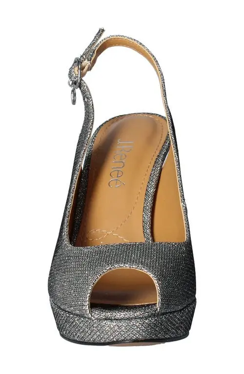 J. Reneé Onille Peep Toe Pumps
