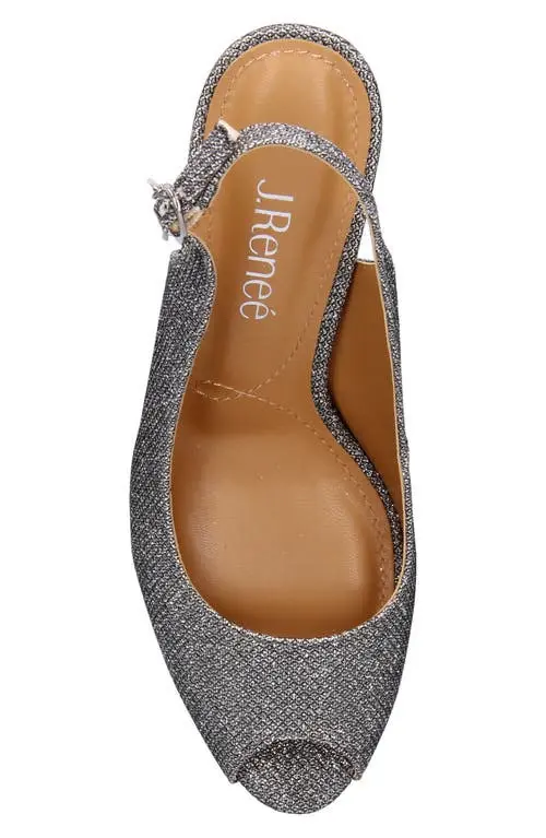 J. Reneé Onille Peep Toe Pumps