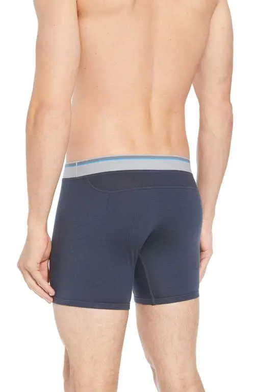 Mack Weldon 18 Hour Boxer Briefs - Blue Night