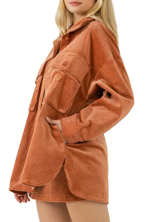 GREY LAB Corduroy Oversized Jacket