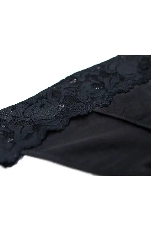 EVERVIOLET Astrid Low Cut Panties - Black