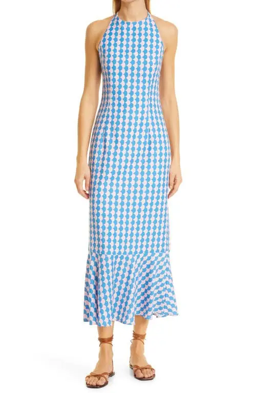 Rhode Florence Recycled Polyester Halter Dress In Love Life - 70% Off |  Editorialist