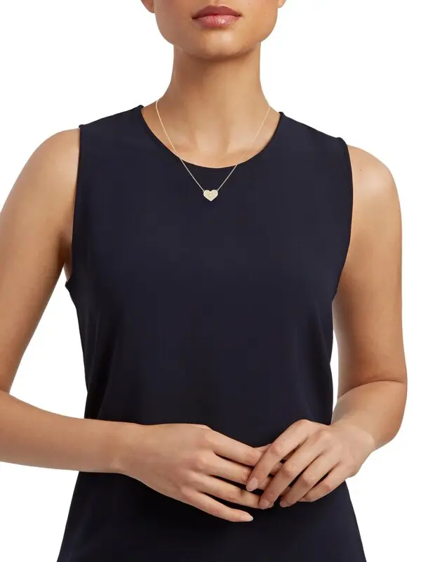 SYDNEY EVAN 14k & Diamond Heart Necklace