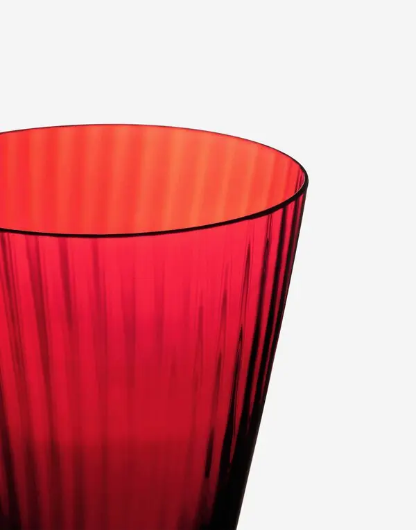Dolce & Gabbana Hand-blown Murano White Wine Glass - Multicolor