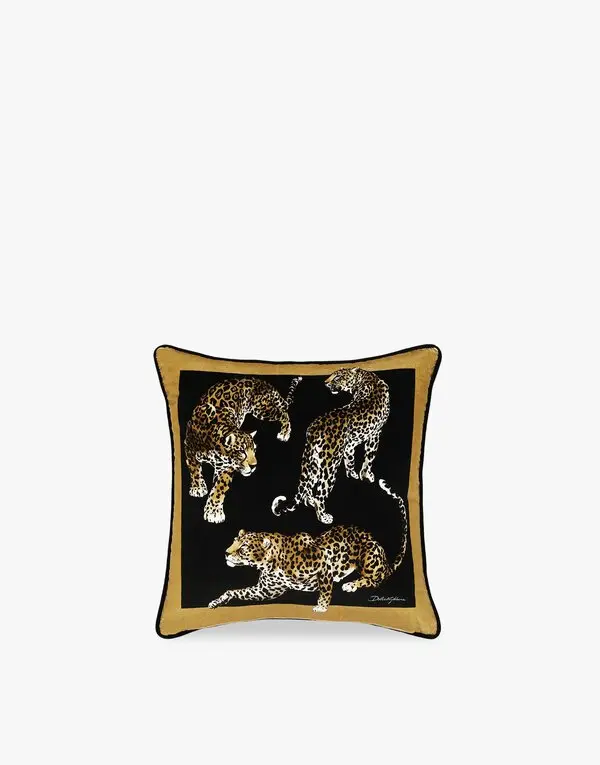 Dolce & Gabbana Velvet Cushion Small - Multicolor