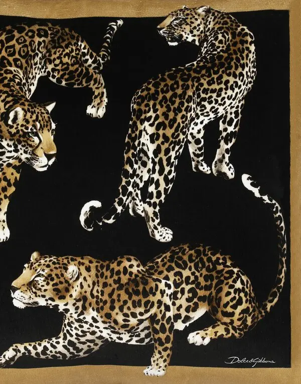 Dolce & Gabbana Velvet Cushion Small