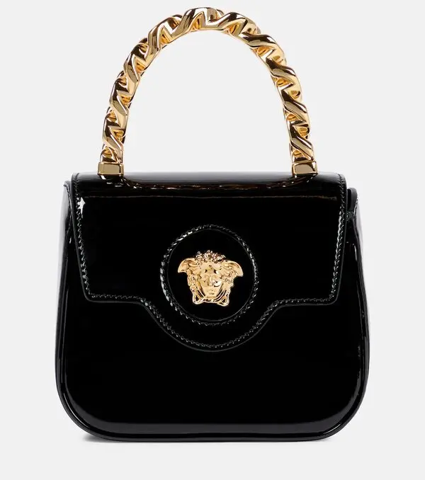 Versace La Medusa Mini Leather Tote
