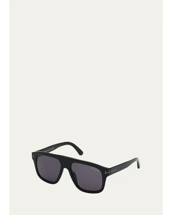 TOM FORD Thor Square Sunglasses - Black