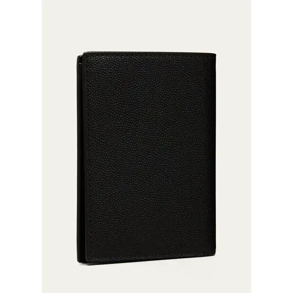 Saint Laurent Pebbled Leather Wallet