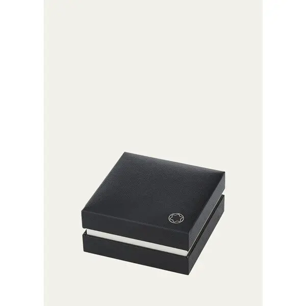 Montblanc Round Carbon Fiber Cufflinks