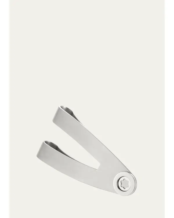 Montblanc Stainless Steel Money Clip - Silver