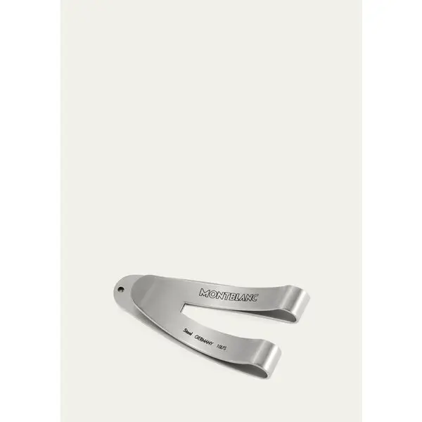 Montblanc Stainless Steel Money Clip