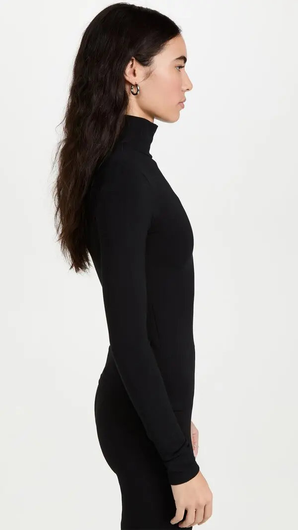 Sprwmn Long Sleeve Turtleneck Top