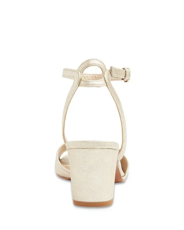 Whistles Emerson Block Heel Sandals - Gold/multi