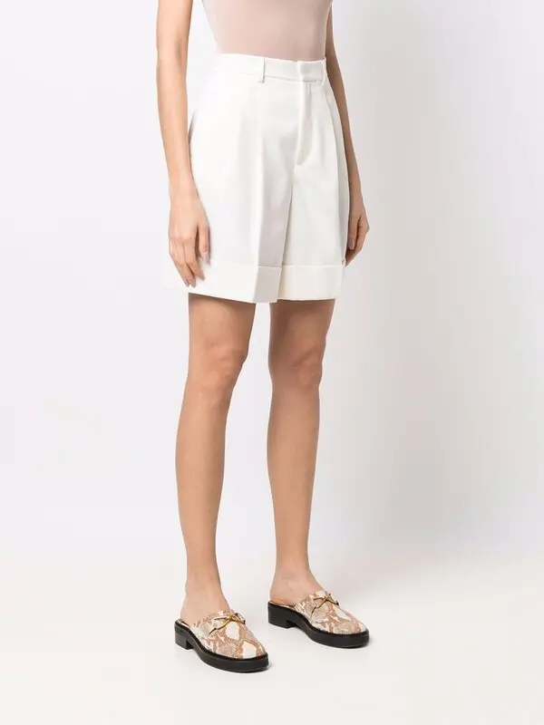 Red Valentino High-waisted Tailored Shorts